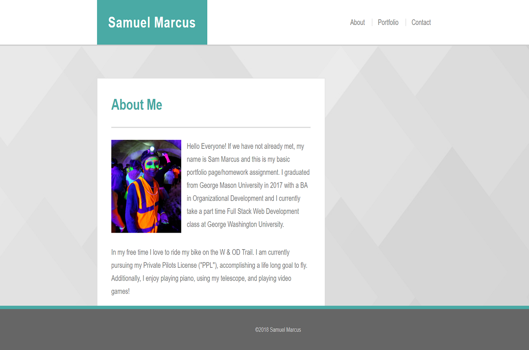 Samuel's Portfolio